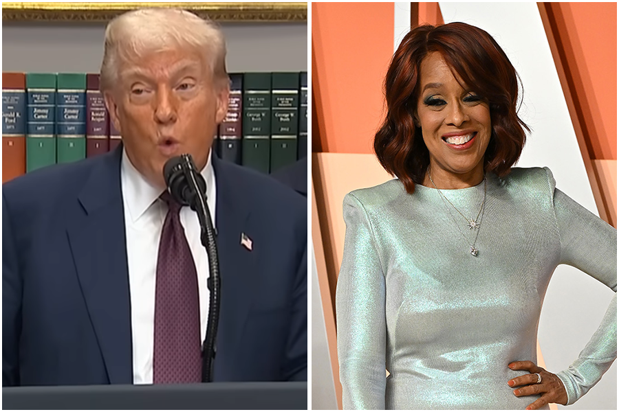 Trump Blasts Gayle King Amid Rumors She's Out at CBS Mornings - Daytime ...