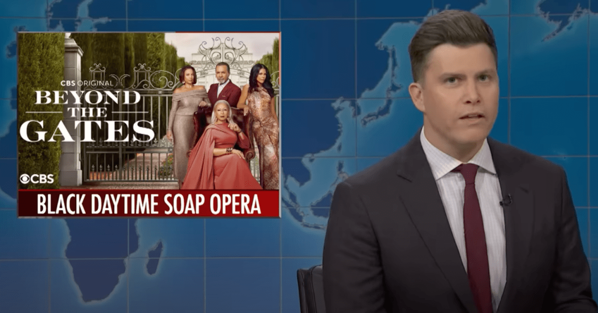 WATCH: Colin Jost Razzes Beyond The Gates on Saturday Night Live's ...