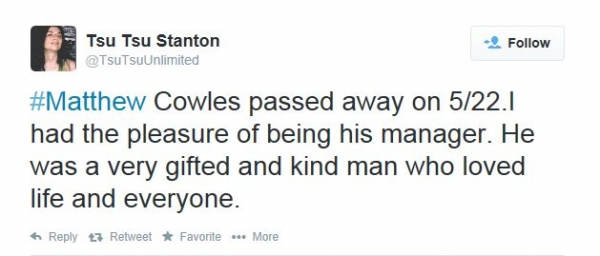All My Children's Matthew Cowles Dead at 69 - Daytime Confidential