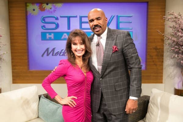 Susan Lucci Joins Steve Harvey to Celebrate Mother's Day - Daytime ...