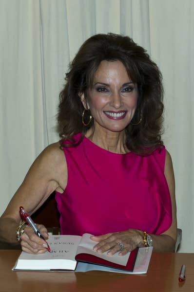 Susan Lucci "Kisses" Brian Kilmeade on Fox & Friends - Daytime Confidential