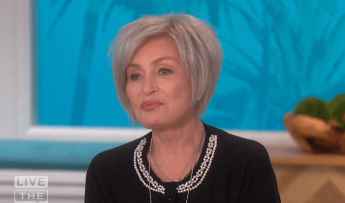 WATCH: Sharon Osbourne Shows Off New Silver 'Do on The Talk - Daytime ...