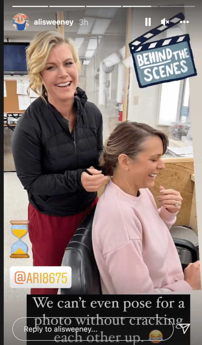 Alison Sweeney's Instagram Story Reveals She’s Back Filming at Days of ...