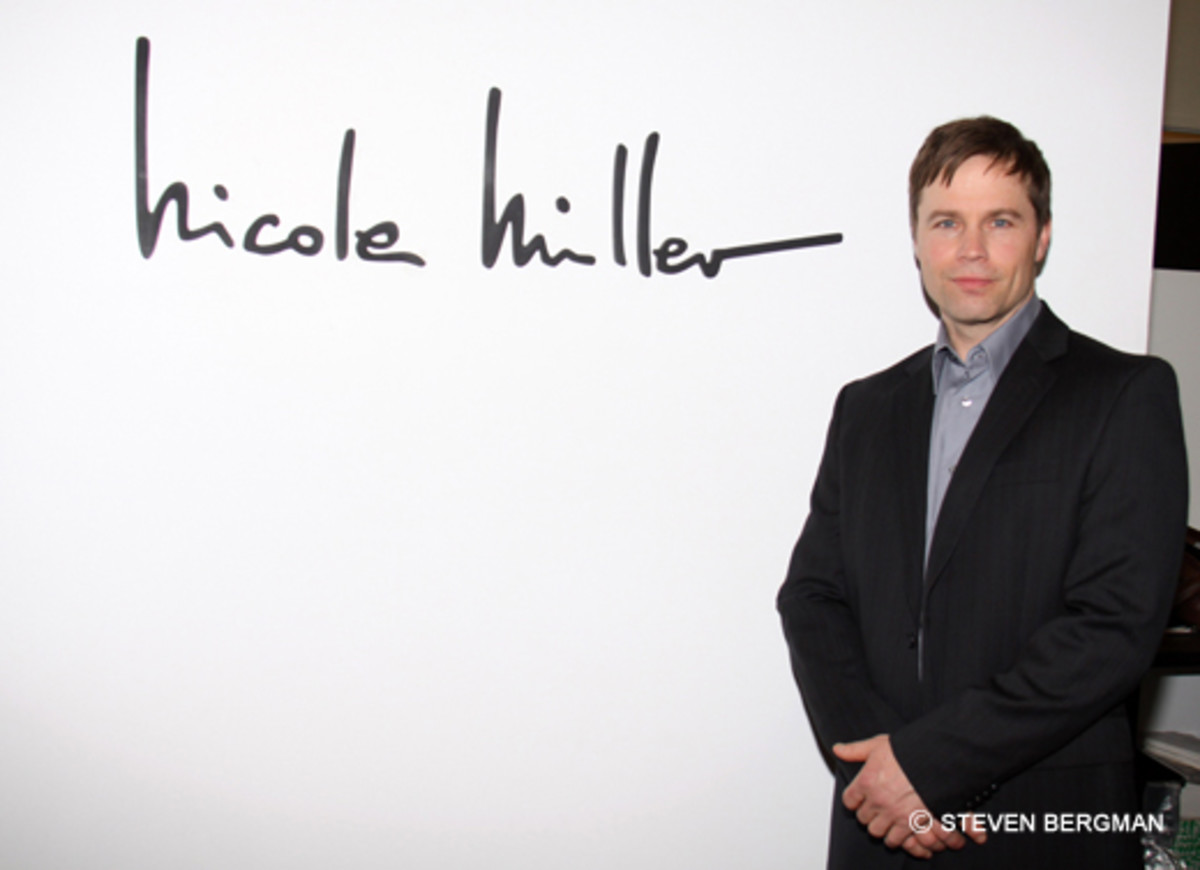 Matt Crane Films Gotham Scenes With Martha Byrne at Nicole Miller ...