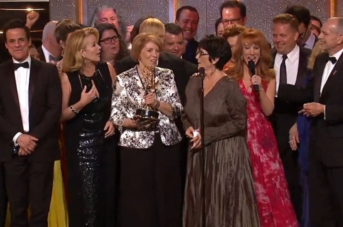 #DaytimeEmmys Caption This: Jill Farren Phelps vs. Kathy Griffin ...