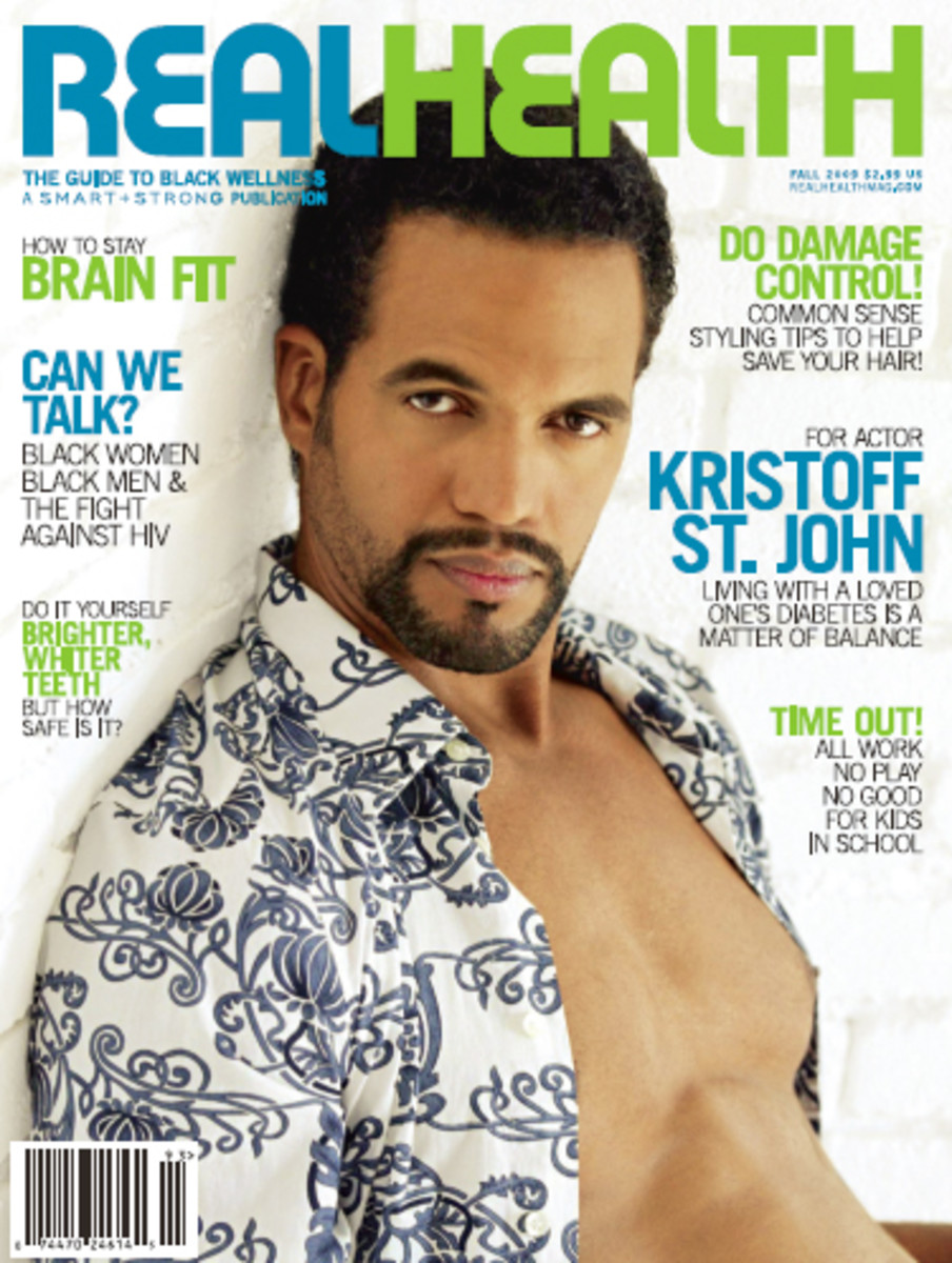 Kristoff St. John Talks Diabetes in Real Health Magazine - Daytime ...
