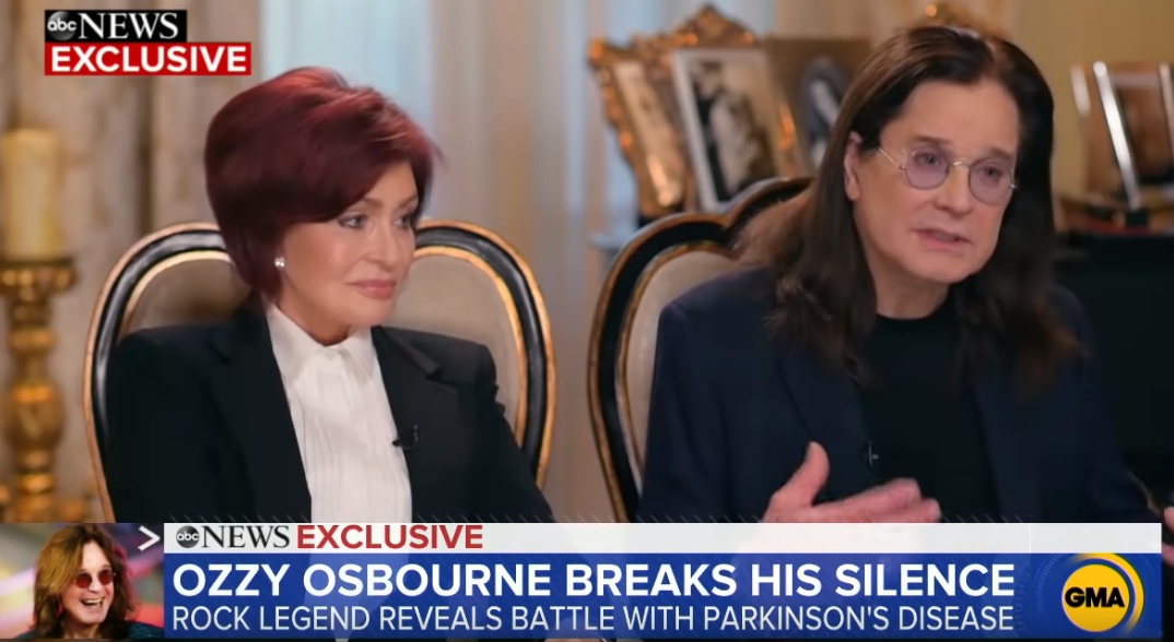 WATCH: Ozzy Osbourne Discusses Parkinson's Battle on Good Morning ...