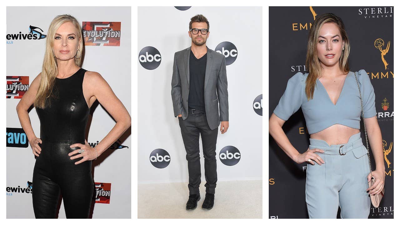 Y&R's Eileen Davidson, GH's Josh Swickard, and B&B's Annika Noelle ...