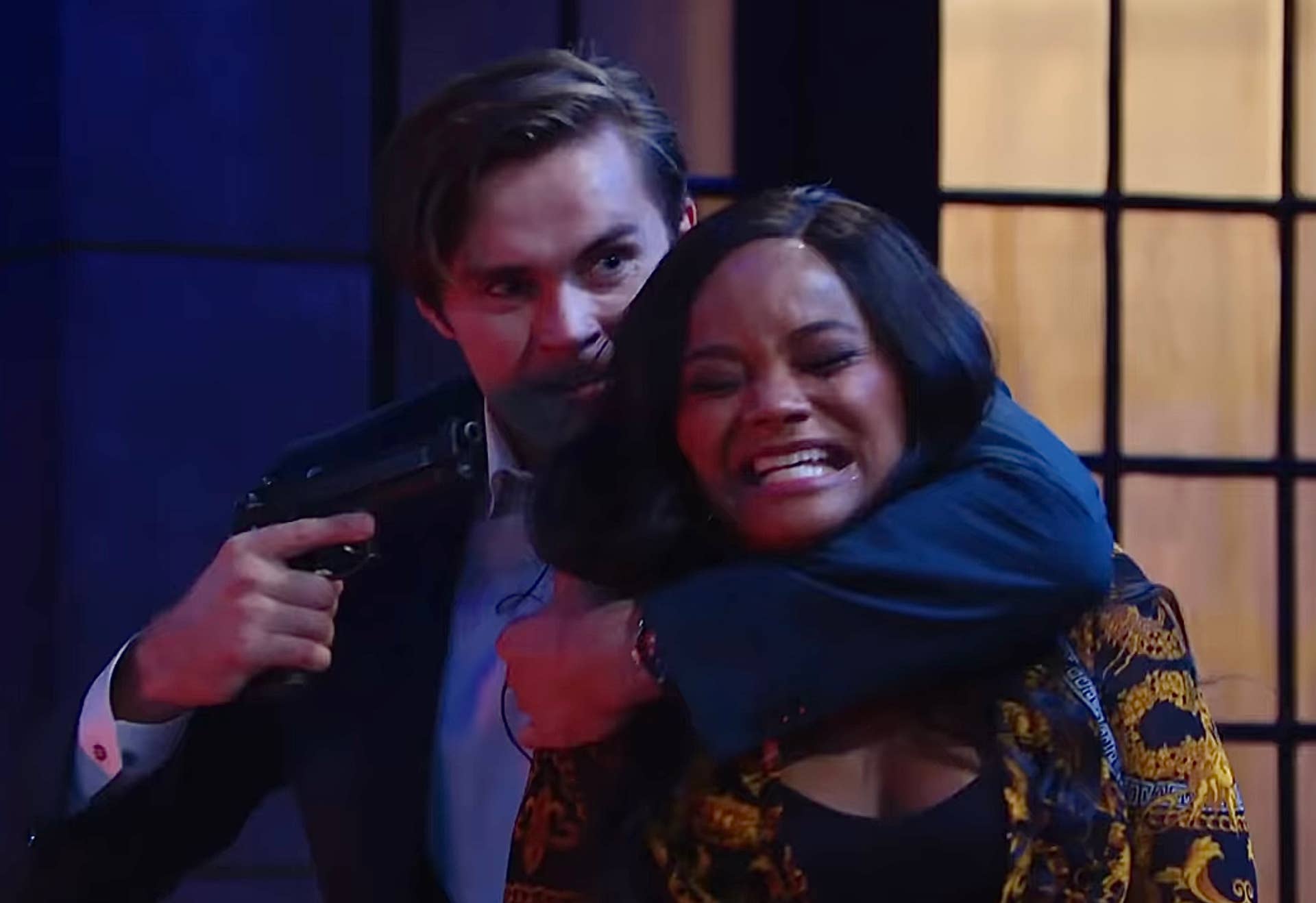 Days of Our Lives Promo: Colin Holds Chanel at Gunpoint - Daytime ...