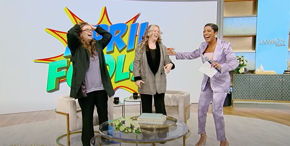 WATCH: Tamron Hall Pranks Talk Show Audience With Jerry Springer Style ...