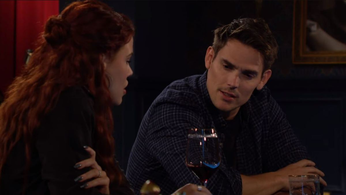 The Young And The Restless Spoilers Sally And Adam Kiss Daytime