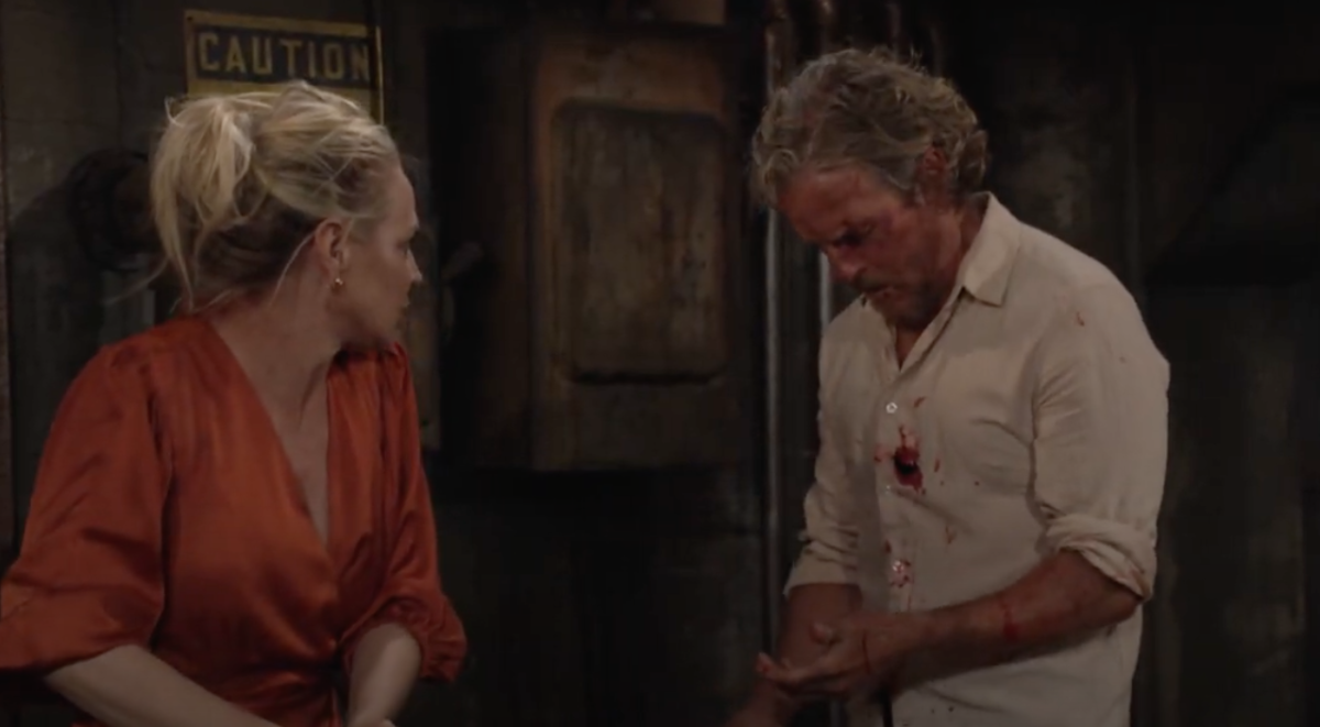 Linden Ashby Talks Playing Sharon's Hallucination on The Young and The ...